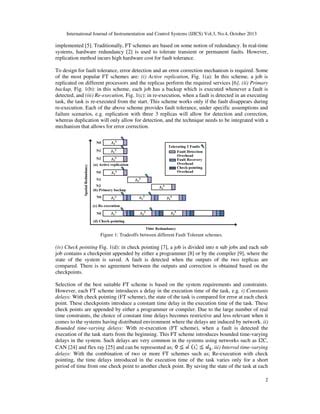 Integrating Fault Tolerant Scheme With Feedback Control Scheduling