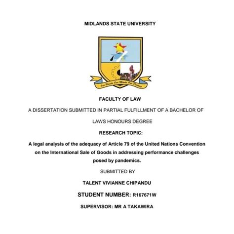 Talent Chipandu On Linkedin My Dissertation Is Now Part Of The Pace