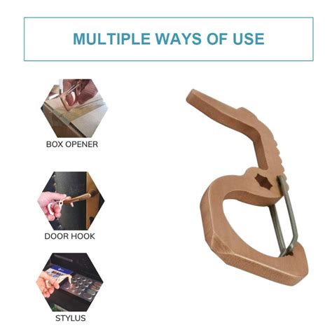 Mini Non Contact Door Opener Keychain Handheld Avo Grandado