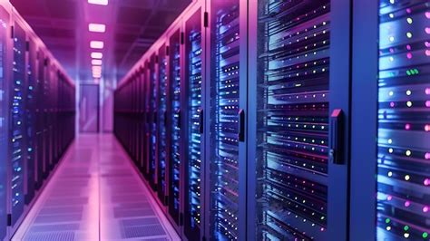 Concept Of Big Data Storage And Cloud Computing In Server Room Design