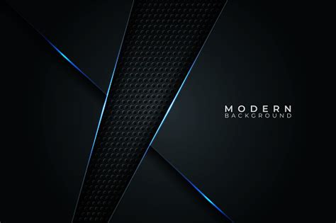 어두운 배경의 추상적 인 현대 배너 미래 기술 블루 글로우 0명에 대한 스톡 벡터 아트 및 기타 이미지 0명 3차원 형태 개념 Istock