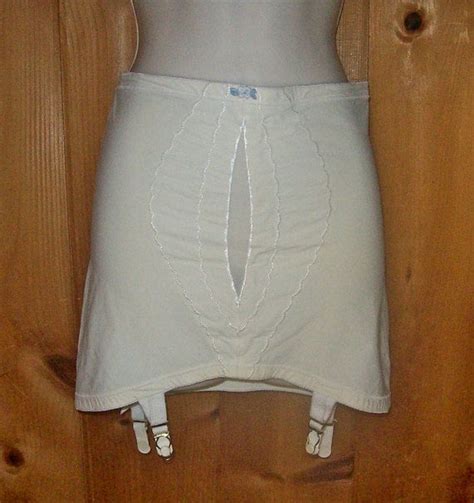 Vintage 1950s Open Bottom Girdle With 4 By Rilkeanheartvintage