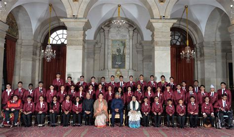 President Of India Presents Pradhan Mantri Rashtriya Bal Puraskar