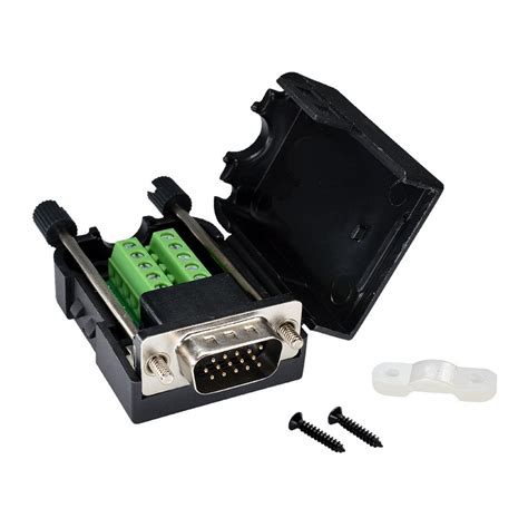 Buy Copapa Hdb15 36 Hdmi Male To Vga Male D Sub 15 Pin Terminal