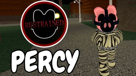 How To Get Restrained Badge Percy Skin In Piggy But Its 200