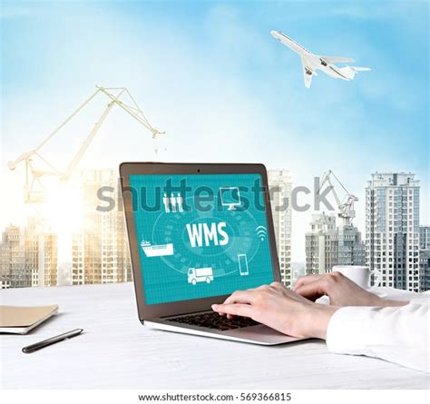 Warehouse Management System Concept Woman Working Stock Photo Shutterstock