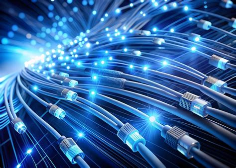 Highspeed Data Transfer And Connectivity Technology Cables And Circuit