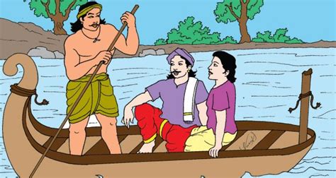ஆன்மிகக் கதைகள் படகோட்டியும் பட்டாபிஷேகமும் சிறுவர் மலர் தமிழ்