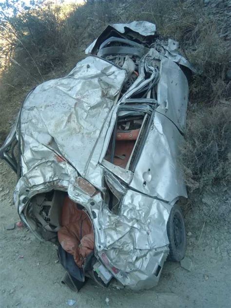 Four Tourists From Haryana Die As Vehicle Falls Into Gorge In Shimla