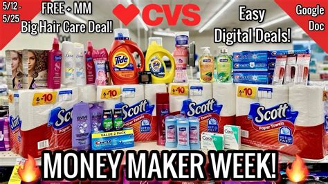 CVS Free Cheap Digital Coupon Deals Haul 5 12 5 25 L 5 Money