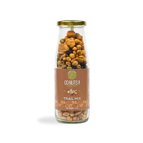 Go Nuts Trail Mix G Protein Rich Healthy Snack Mixed Dry Fruits Combo Dried