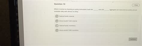 Solved Question 101 ﻿pointwhen It Comes To Choosing An