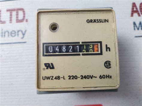 Grasslin Uwz48 L Hour Meter Aeliya Marine