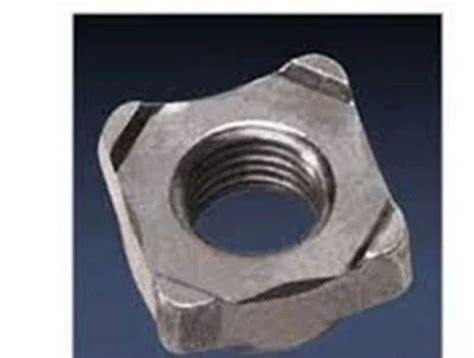 Stainless Steel Polished Ss Metric Thread Square Weld Nut 8 Mm M5 To