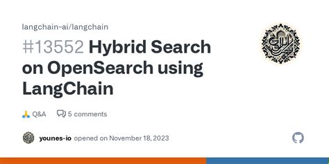 Hybrid Search On Opensearch Using Langchain · Langchain Ai Langchain