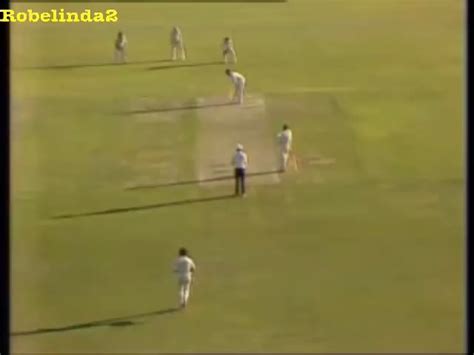 Imran Khan Pushes Greg Chappell Back Before Cleaning Him Up With A Full Inswinger R