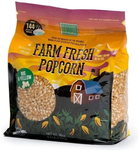 Movie Night Popcorn Kernels Jar Wabash Valley Farms Love