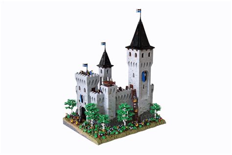 Lego Moc Small 4 Sloping Roof By Edge Of Bricks Rebrickable Build