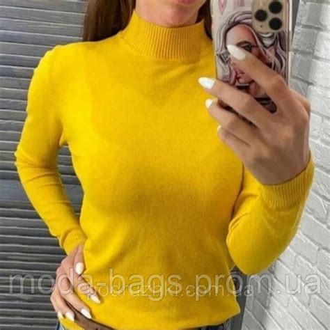 Гольф жіночий водолазка кофта светр кашемір під горло стійка хакі оверсайз р 46 Id 2417751938