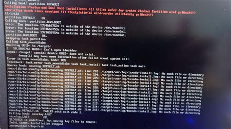 Dual Boot Error Cant Install Tuxedoos Next To Win11 With Webfai R