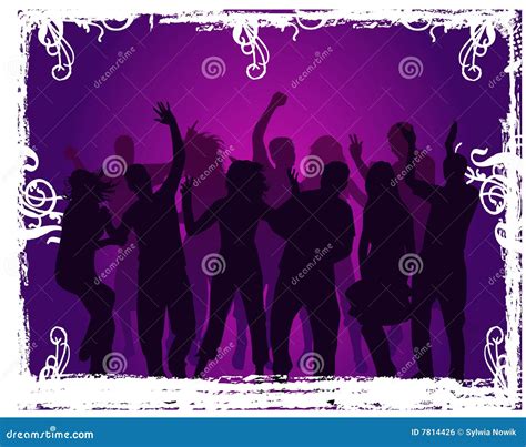 Grunge Party Stock Vector Illustration Of Relaxation 7814426