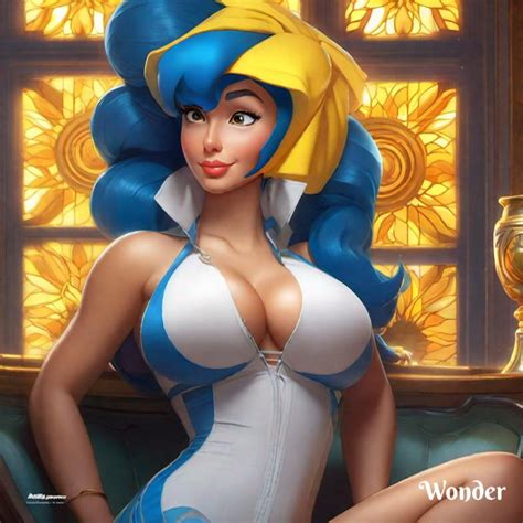 Rule 34 1girls Big Ass Big Breasts Bimbo Cleavage Long Hair Tagme