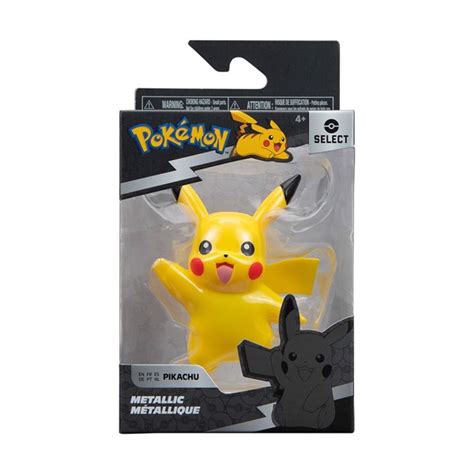 Pokemon Pikachu Select Metallic Figure Toys And Collectibles EB