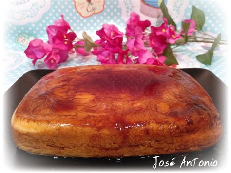 La Cocina De José Antonio Con mucho Gusto y Amor Tarta de Queso con Caramelo al Microondas