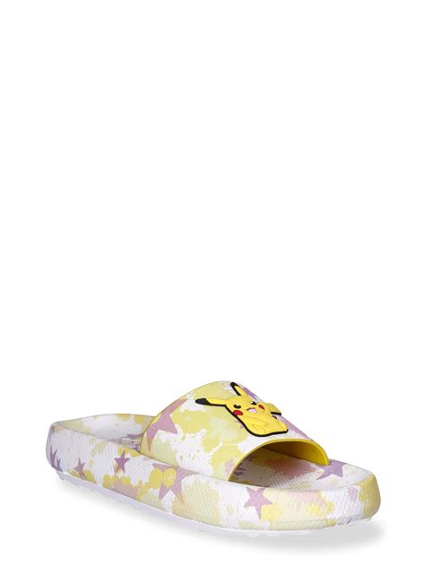 Womens Ground Up Spongebob Slides