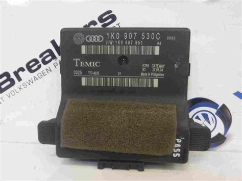 Volkswagen Golf Mk5 2003 2009 Gateway Control Unit Module 1k0907530c 1k0907951 Vwbreakers