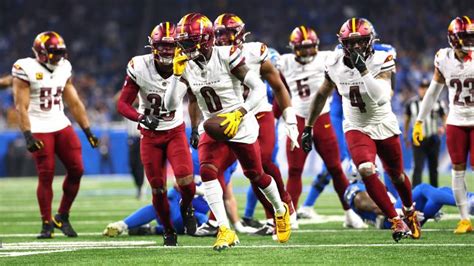 Commanders Rookie Mike Sainristil Has 2 Ints In Playoff Upset