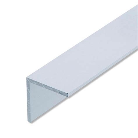 Profilé Lisse Aluminium Anodisé Argent Alfer L002 Cm Leroy Merlin