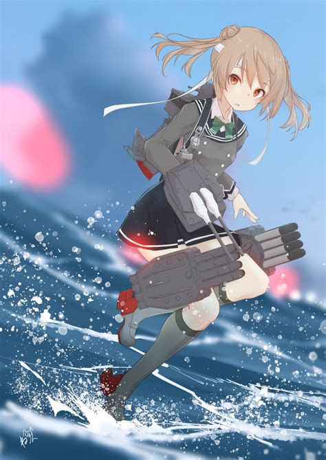 Michishio And Michishio Kai Ni Kantai Collection Drawn By Neve