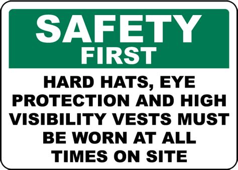 Ppe Must Be Worn At All Times Sign Save 10 Instantly
