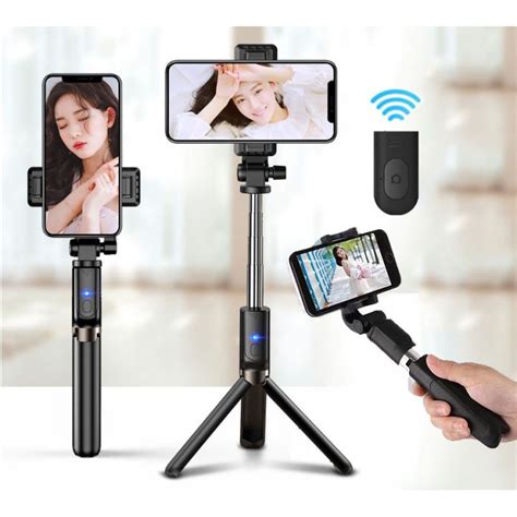 Bluetooth Slefie Stick 360° Rotate 3 In 1 Bluetooth Selfie Stick