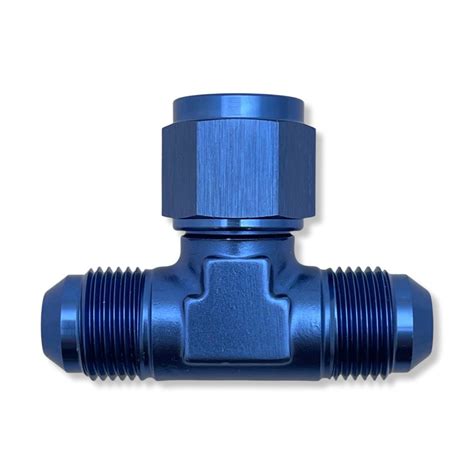 An6 Tee Adapter With Female Swivel On Branch Blue An3 Parts