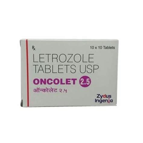 Zydus Ingenia Letrozole Tablets USP For Hospital Packaging Size 10 X