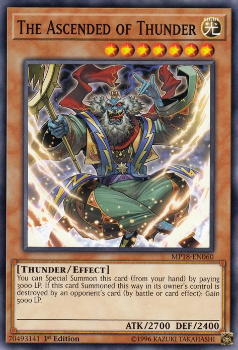 The Ascended Of Thunder Yu Gi Oh Fandom Powered By Wikia