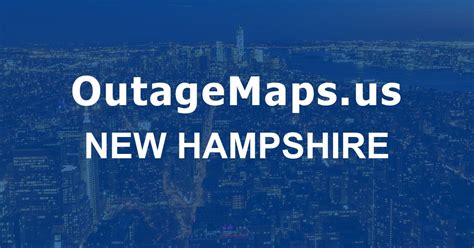New Hampshire Power Outages Map