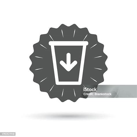 휴지통 아이콘으로 전송합니다 재활용하다 수거통 팻말 0명에 대한 스톡 벡터 아트 및 기타 이미지 0명 2015년 기하