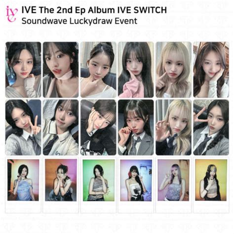Ive The 2nd Ep Album Ive Switch Soundwave 1st Lucky Draw Photocard Pc