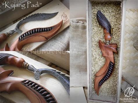 Kujang Padi Indonesia Weapon Numa Black Smith