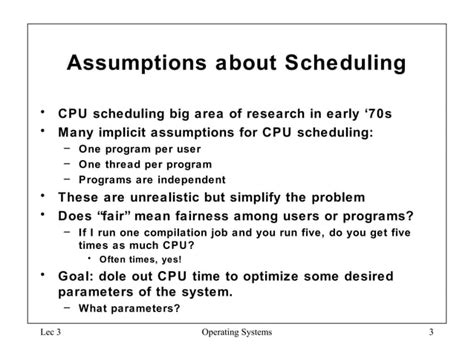 3 Process Scheduling Ppt