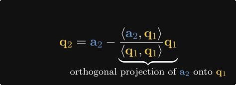 Epsilons No 4 The Gram Schmidt Process