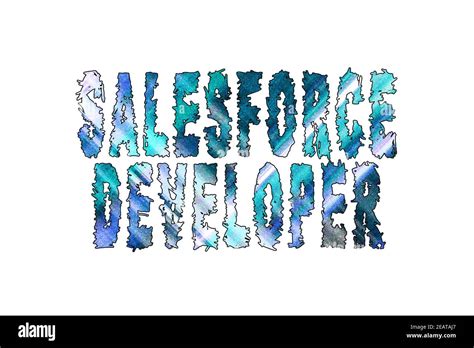 Salesforce Developer Banner Poster And Sticker With Clipping Path