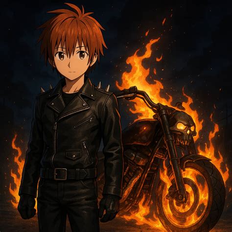 Rito Yuuki Becomes Ghost Rider By Generalfrigus On Deviantart