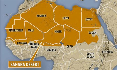 How Humans Created The Sahara Desert Years Ago Daily Mail Online