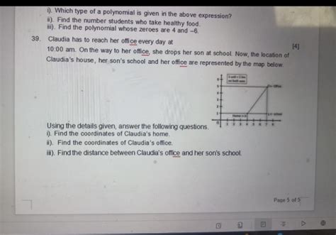 I Which Type Of A Polynomial Is Given In The Above Expressionii Fin