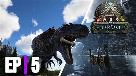 ไดโนเสารหายหมดบาน ARK FJORDUR EP 5 YouTube