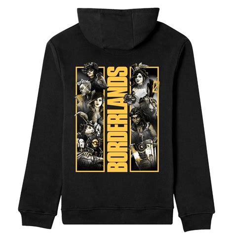 Borderlands Hoodie Black Gearbox Loot Us